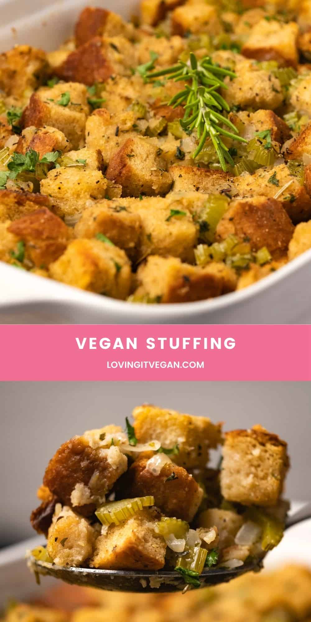 Vegan Stuffing - Loving It Vegan