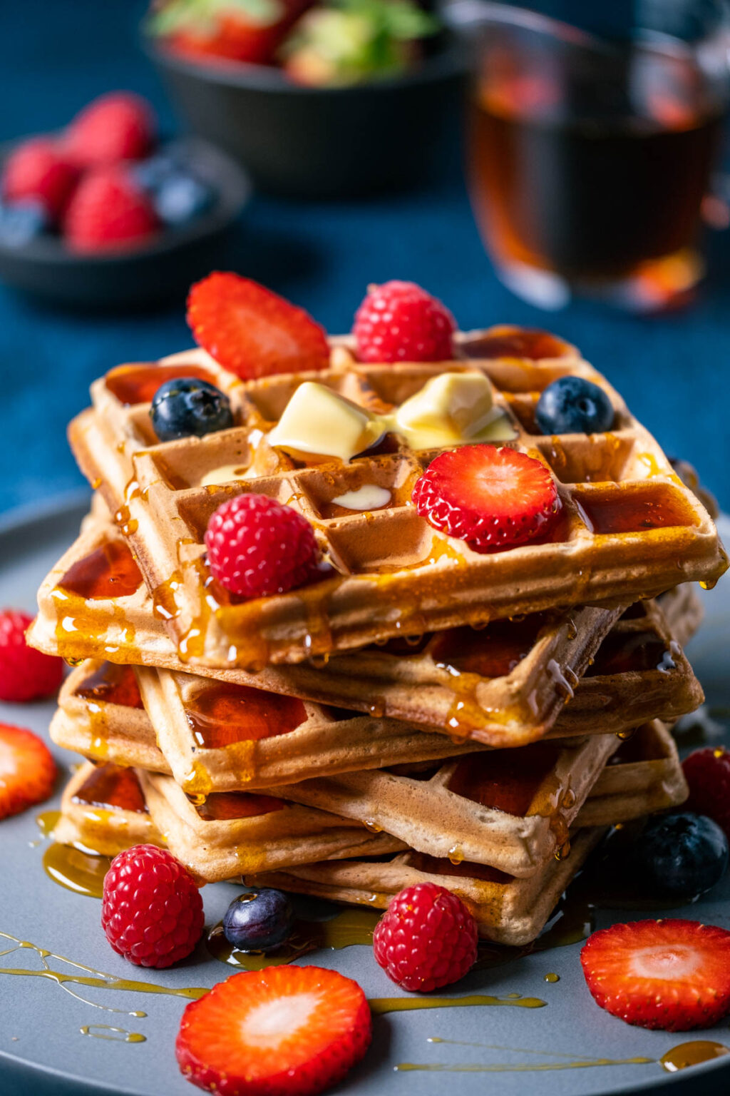 The Best Vegan Waffles - Loving It Vegan