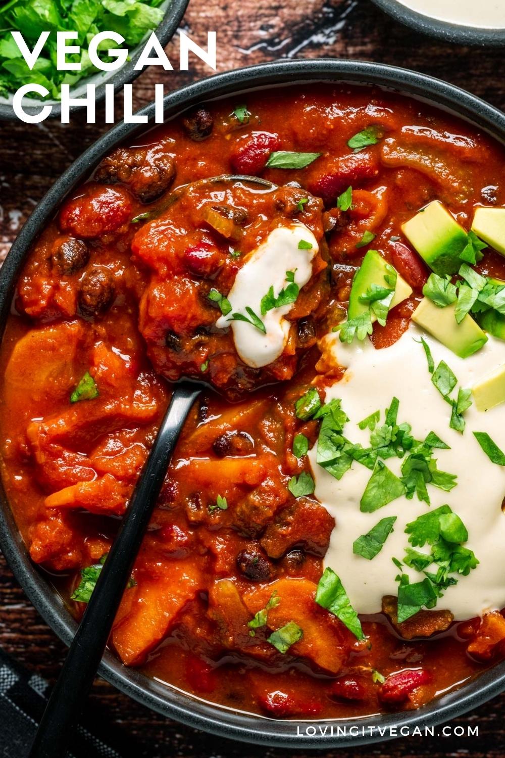 The Best Vegan Chili - Loving It Vegan